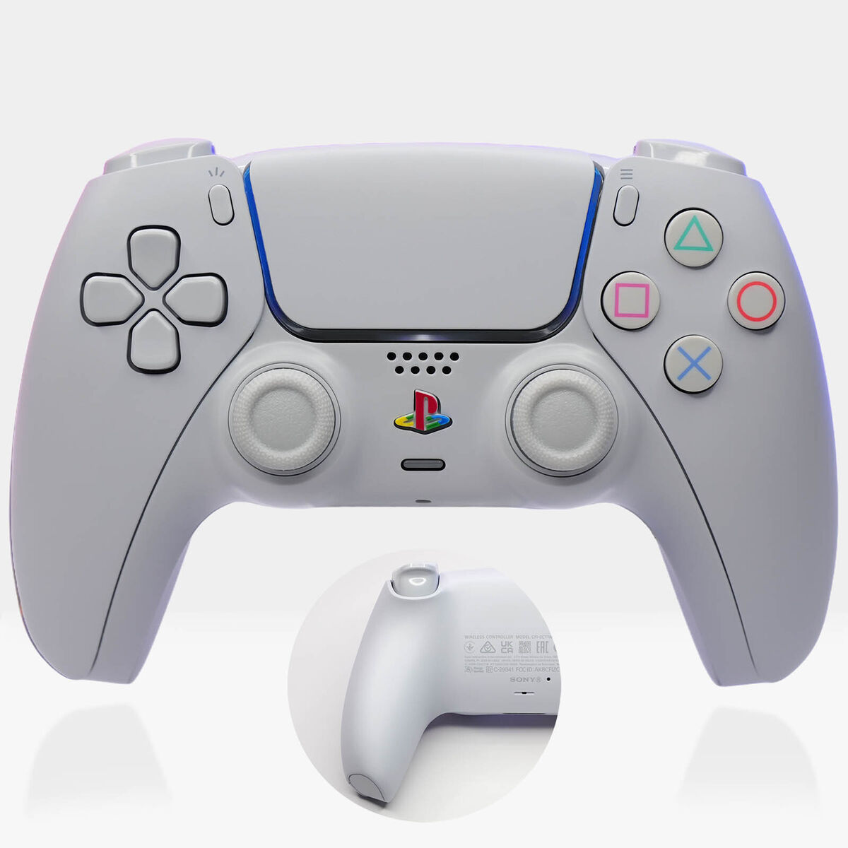 SONY PS5 DUALSENSE WIRELESS CONTROLLER - WHITE - CFI-ZCT1W - WHITE